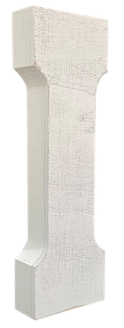 Snapklik.com : ABELOTS Large Wood Letter Distressed White Wash Alphabet ...