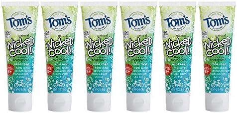 Amazon.com: Tom's of Maine Natural Wicked Cool Fluoride Toothpaste ...