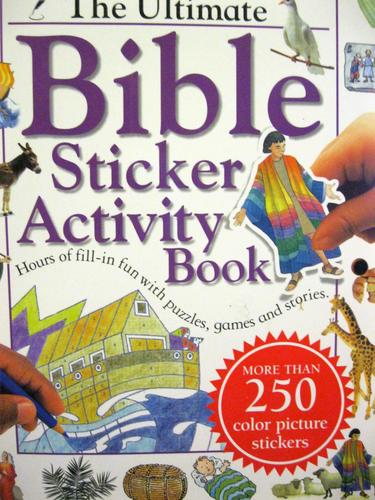 Amazon.com: The Ultimate Bible Sticker Activity Book: 9780789481429 ...