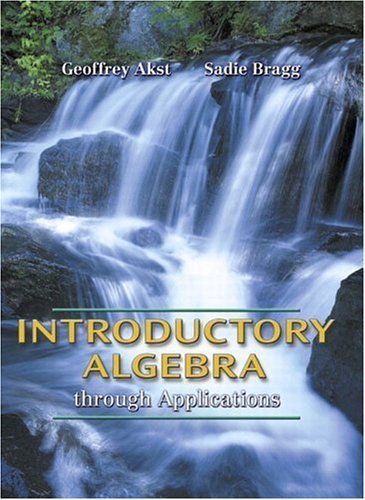 Amazon | Introductory Algebra through Applications | Akst, Geoffrey ...
