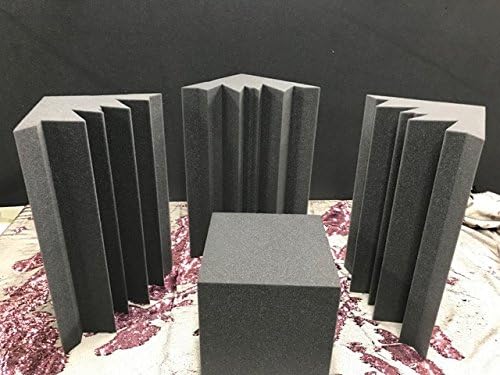 Amazon.com: 3 Corner Bass Trap/Absorber - 12" x 12" x 24" Acoustic ...