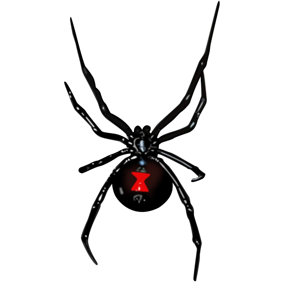 Amazon.com: VWAQ Black Widow Wall Decal Spider Vinyl Sticker Peel and ...