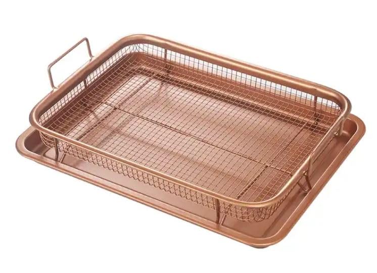 Amazon.com: Kitchen Tray Set - Premium Non-Stick Oven Tray with Wire ...