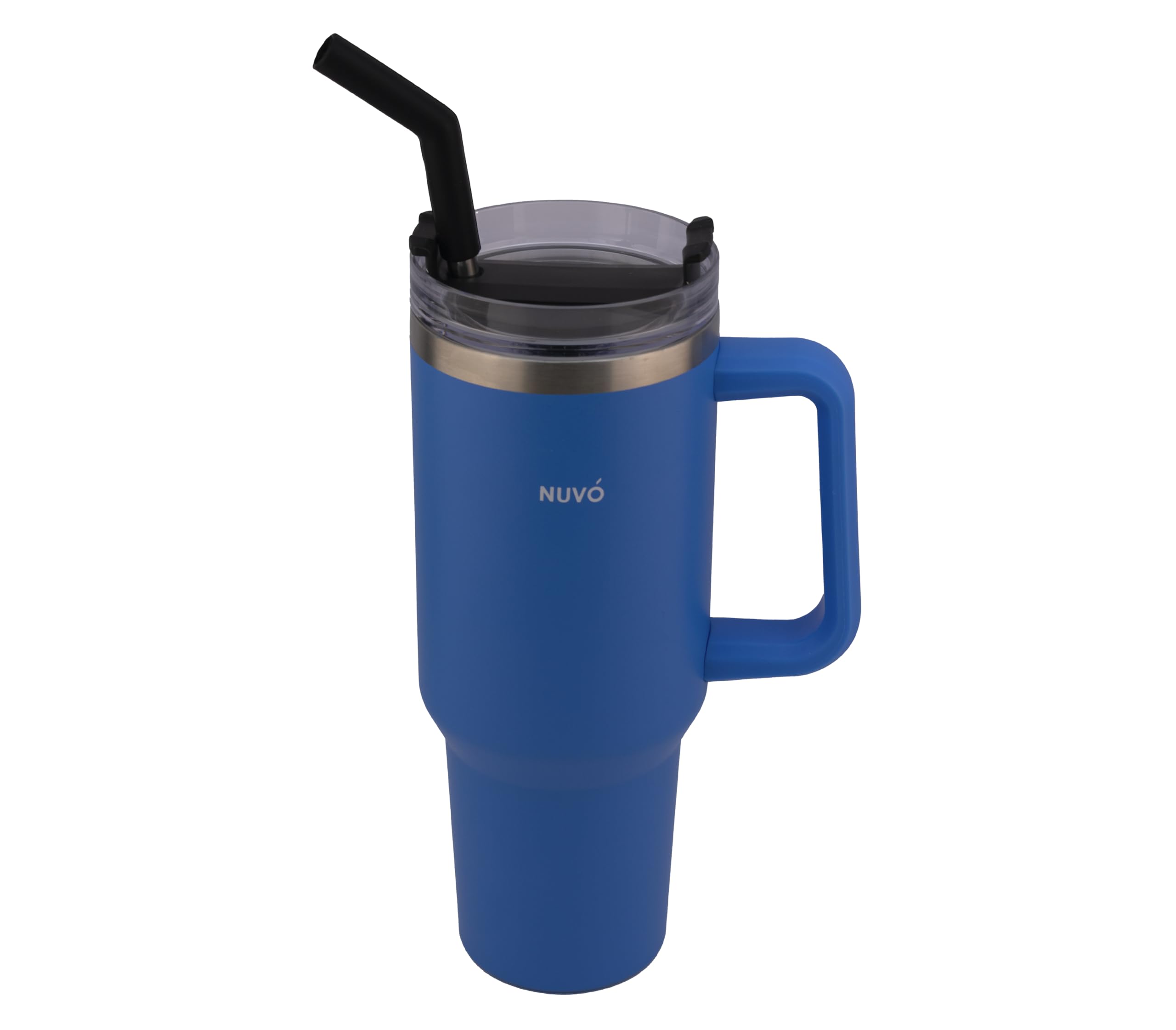 Nuvó Termo Grande de Acero Inoxidable, Vaso Térmico con Tapa y Popote ...