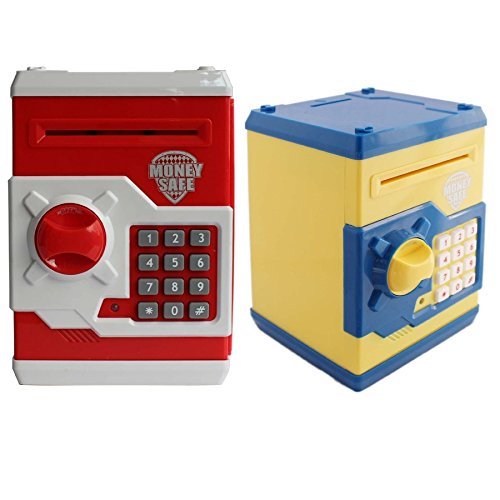 Money Bank Number Lock, Modern, Multi-coloured : Amazon.in: Toys & Games