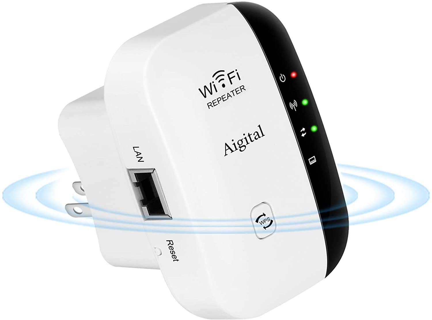 Buy WiFi Extender Booster Long Range Mini 300Mbps Signal Amplifier with ...