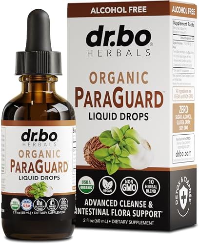 Amazon.com: ParaGuard Cleanse Liquid Organic Detox - Organic Intestinal ...