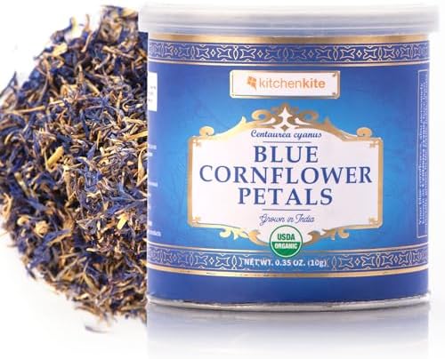Amazon.com : Organic Blue Cornflower Petals - 100% Natural and Premium ...