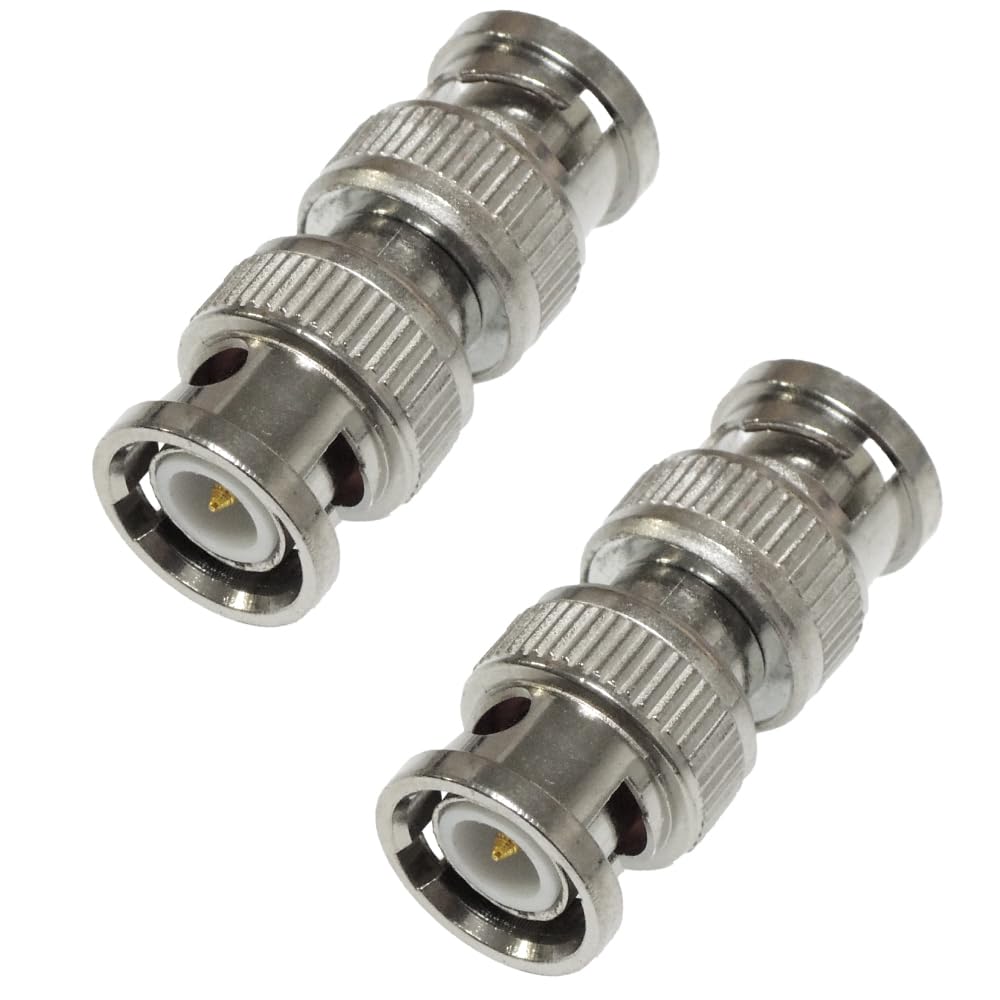 Amazon | KAUMO BNC 中継アダプタ ジョイント (BNCオス/BNCオス) (2個) | KAUMO | 変換アダプター・変換プラグ