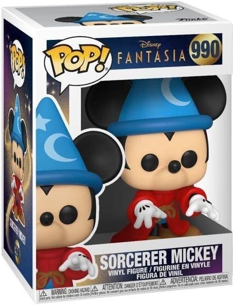 Amazon.com: Funko Pop! Disney: Fantasia 80th Anniversary - Sorcerer ...