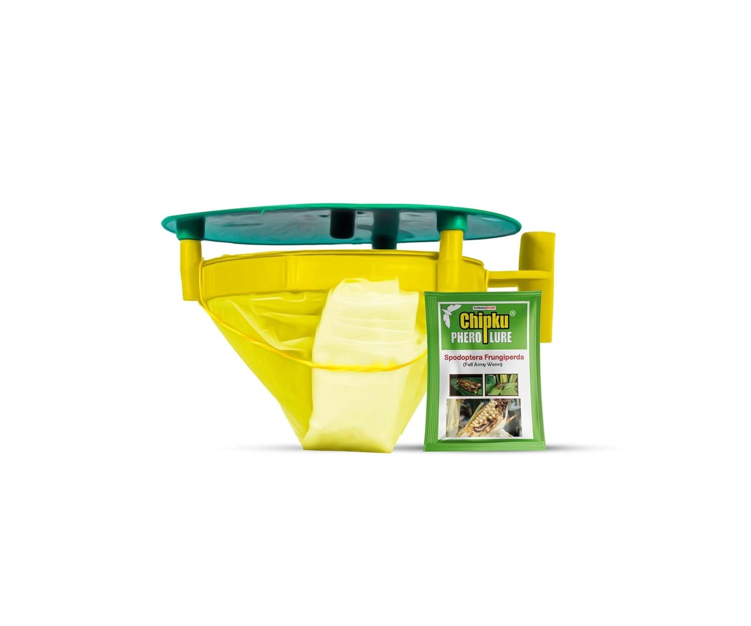 Chipku-Pheromone funnel trap for insect Fall Army Worm lure & trap for ...