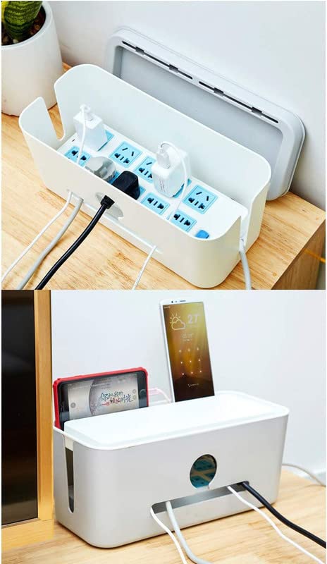 Buy MosQuick® Cable Management Box, Cord Organizer Container Cover for ...