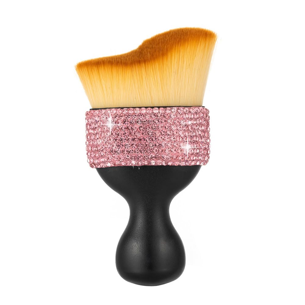 Amazon.com: GSRYPC Bling Car Interior Dust Brush, Glitter Diamond ...