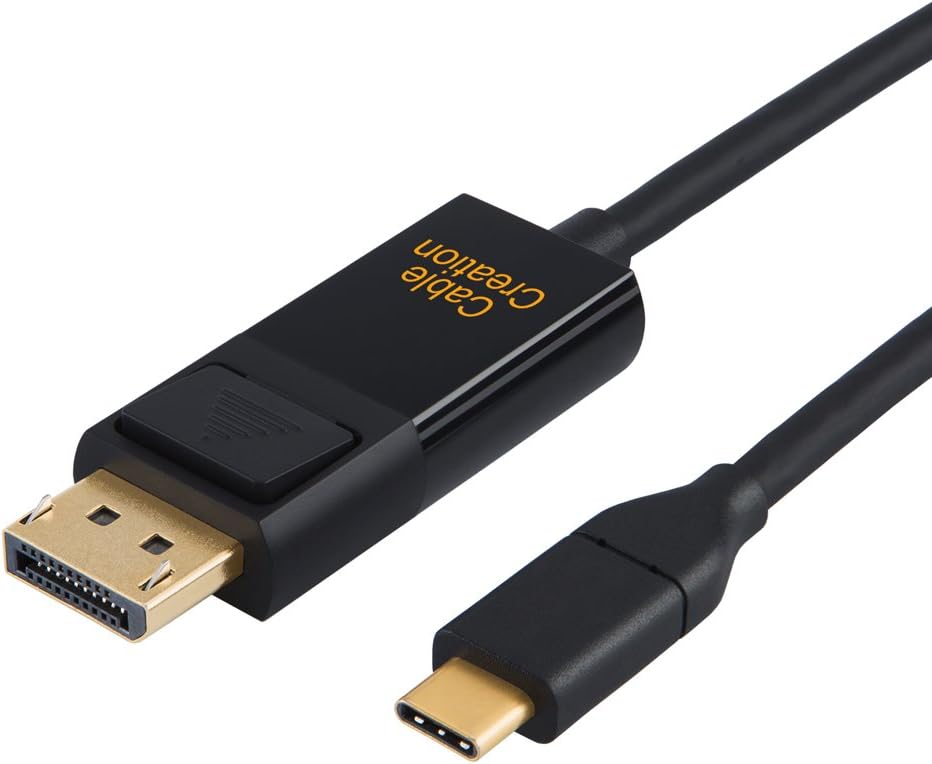 Amazon.com: CableCreation USB C to DisplayPort Cable Adapter, 6ft/1.8M ...