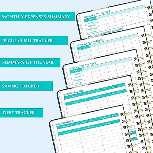 Snapklik.com : Budget Planner - Budget Book, 12 Month Financial ...