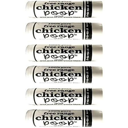 Amazon.com : Chicken Poop Lip Balm Simone Chickenbone 100% Natural ...