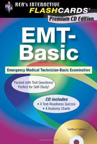 EMT-Basic - Interactive Flashcards Book for EMT (REA), Premium Edition ...