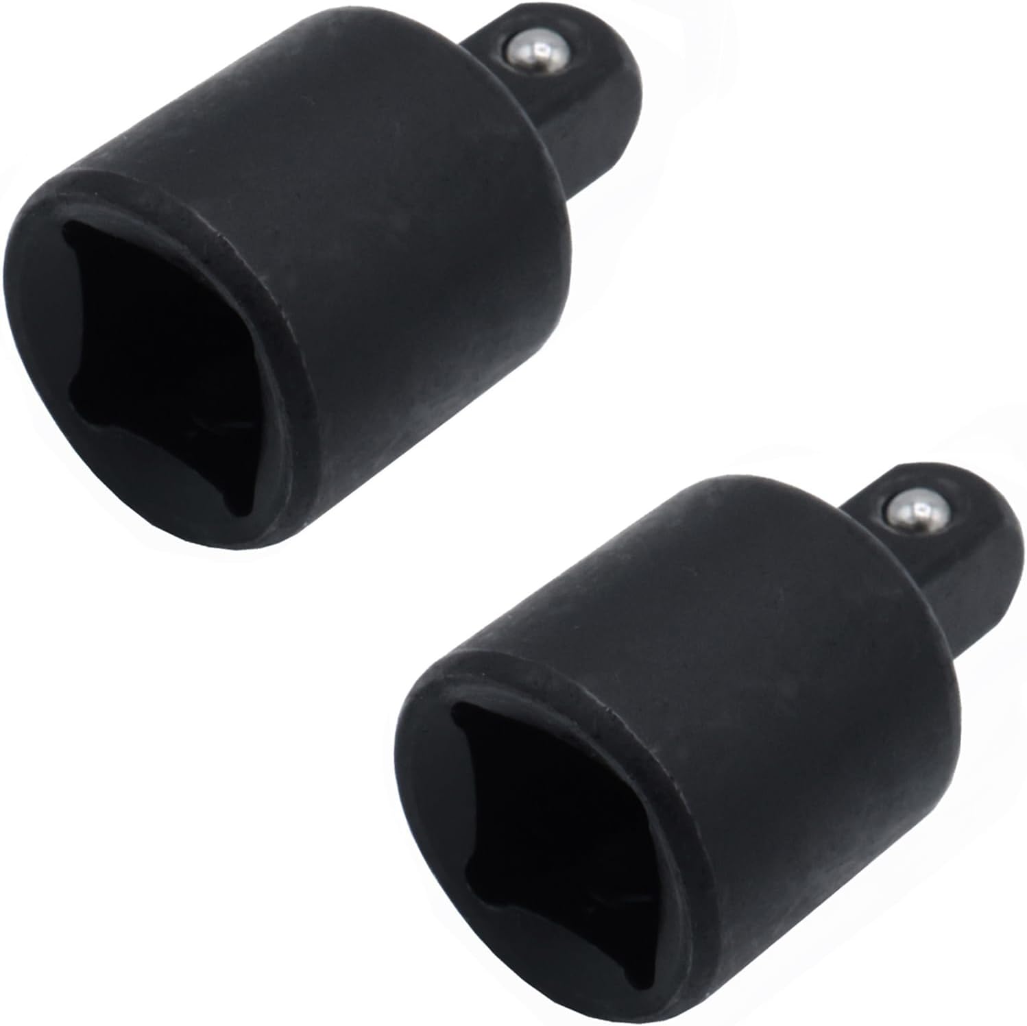 2 Pcs 3/8 Inch Drive (F) x 1/4 Inch (M) Impact Socket Reducer and ...