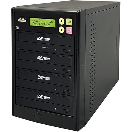Amazon.com: 1 to 3 Target DVD/CD Multiple Disc Duplicator with Built-In ...