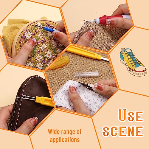 Snapklik.com : 10 Pcs Ergonomic Grip Seam Ripper, Seam Ripper Set, Seam ...