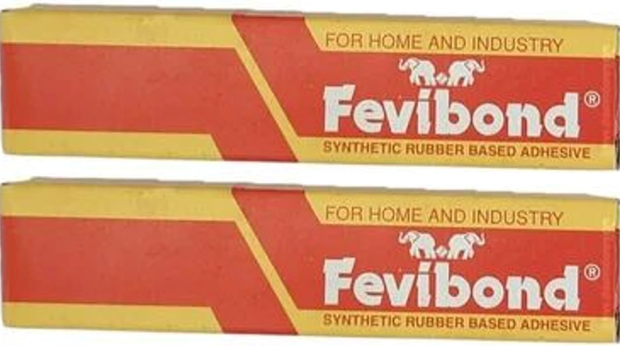 Pidilite Fevibond for Sticking Leather, Rubber, Rexine 90ml ( pack of 2 ...