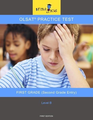 Amazon.com: OLSAT Practice Test Level B (Second Grade Entry) (Bright ...