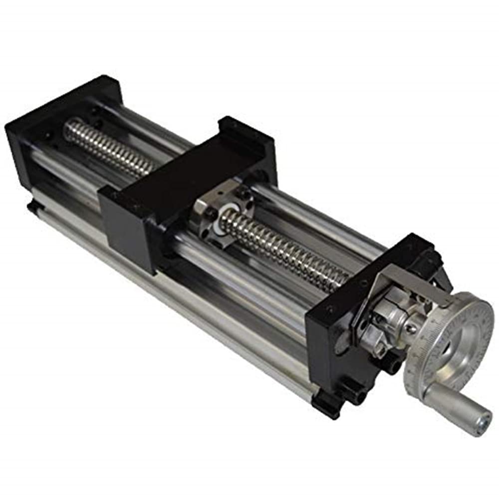 Linear Motion Lead Screws, 100-1000mm Stroke Manual Sliding Table Ball ...