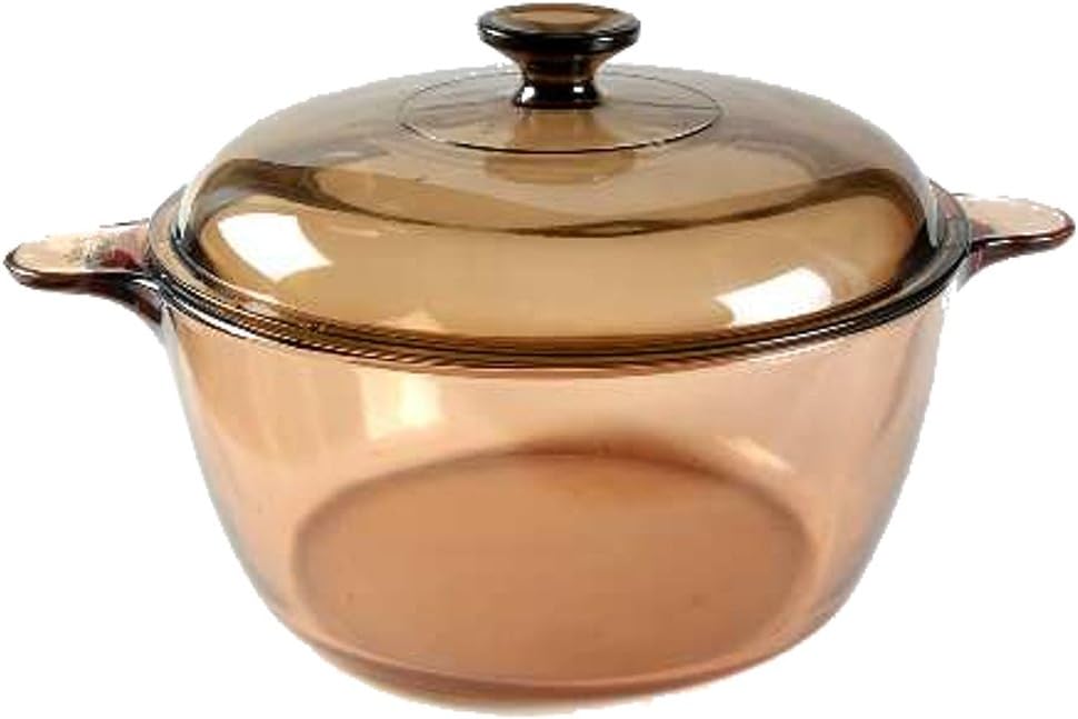 Amazon.com: Corning Vision Visions 4.5 L Round Dutch Oven with Lid ...