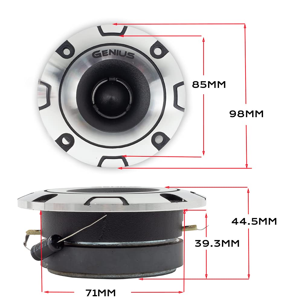 Genius Audio GPRO-T08 1", 30...B079W34RSG | Encarguelo.com