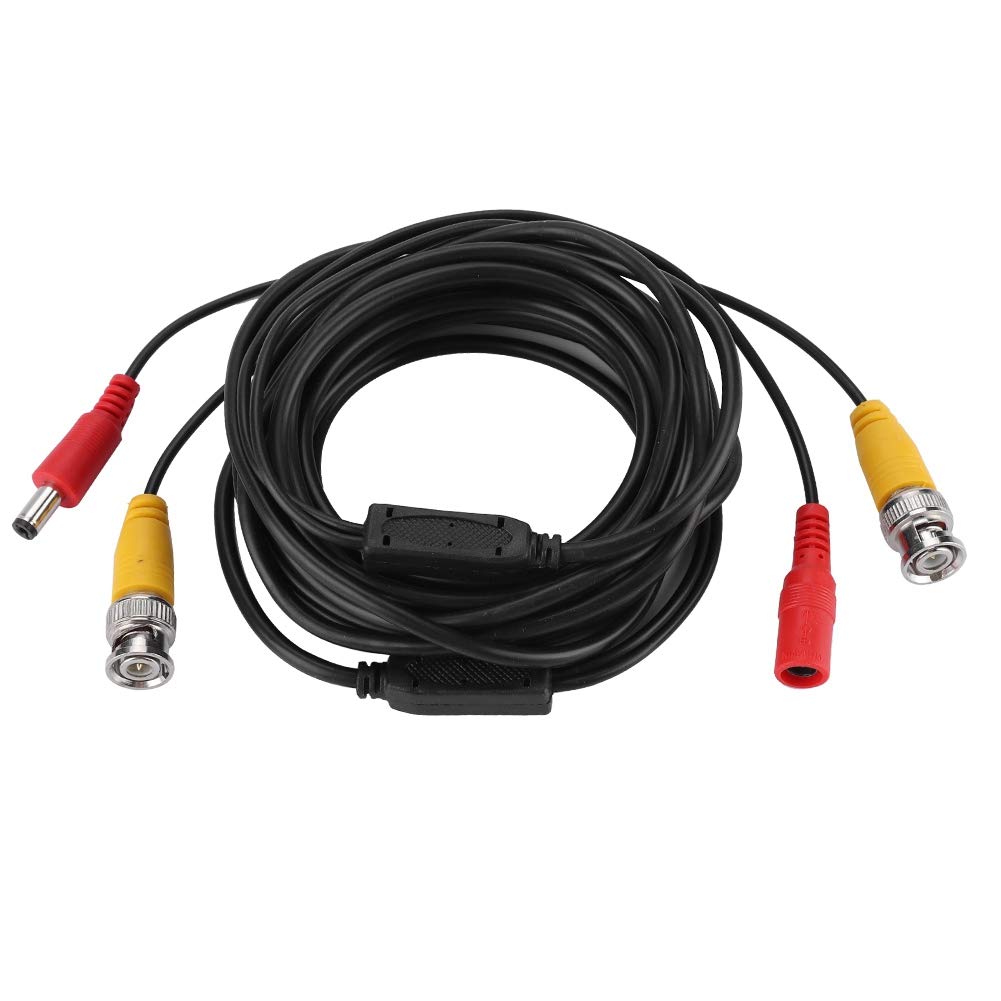 5M,10M,15M,20M BNC Video Power Cable for CCTV Surveillance DVR Camera ...