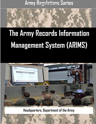 Buy The Army Records Information Management System - Arims (Army ...