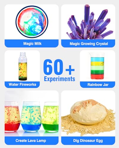 melican 60+ STEM Science Experiment Kit for Kids, Ages 6+ - Future of ...