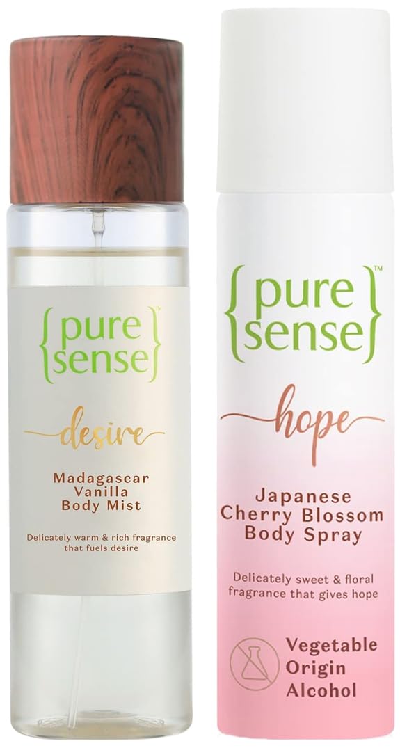 Buy Puresense Body Spray Combo Japanese Cherry Blossom+ Madagascar ...