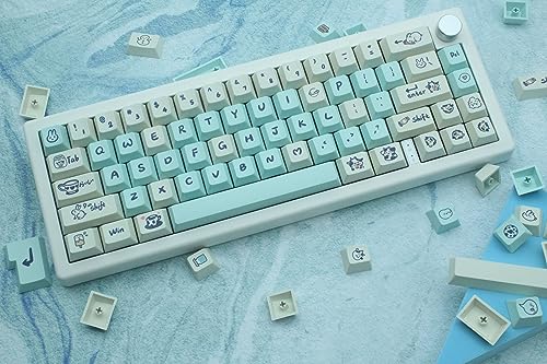 Comokifuly PBT Keycap Set 173Keys Cherry Profile Durable Keycaps for ...