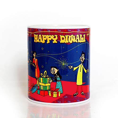 Buy Ghirani Happy Diwali/Ganesh Coffee Mug, Diwali Gifting, Diwali ...