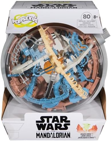 Amazon.com: Spin Master Games, Star Wars Perplexus, Mandalorian-Themed ...