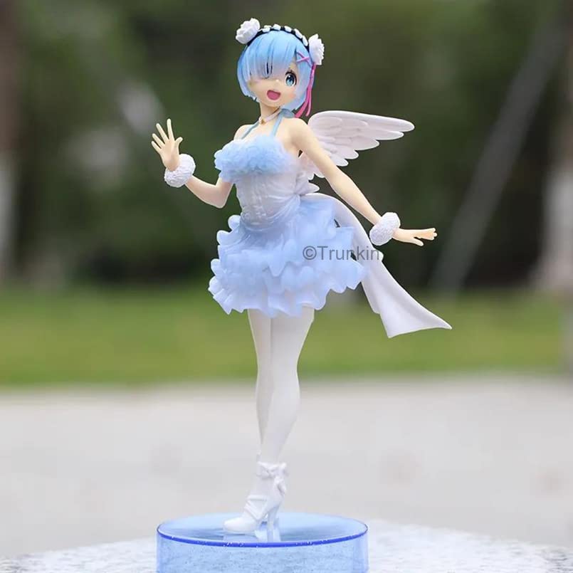 Buy Trunkin Re Zero Starting Life in Another World Rem Figure Ram Rem ...