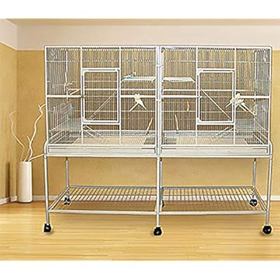 Spacious Bird Breeding Cage with Divider and Rolling Philippines | Ubuy
