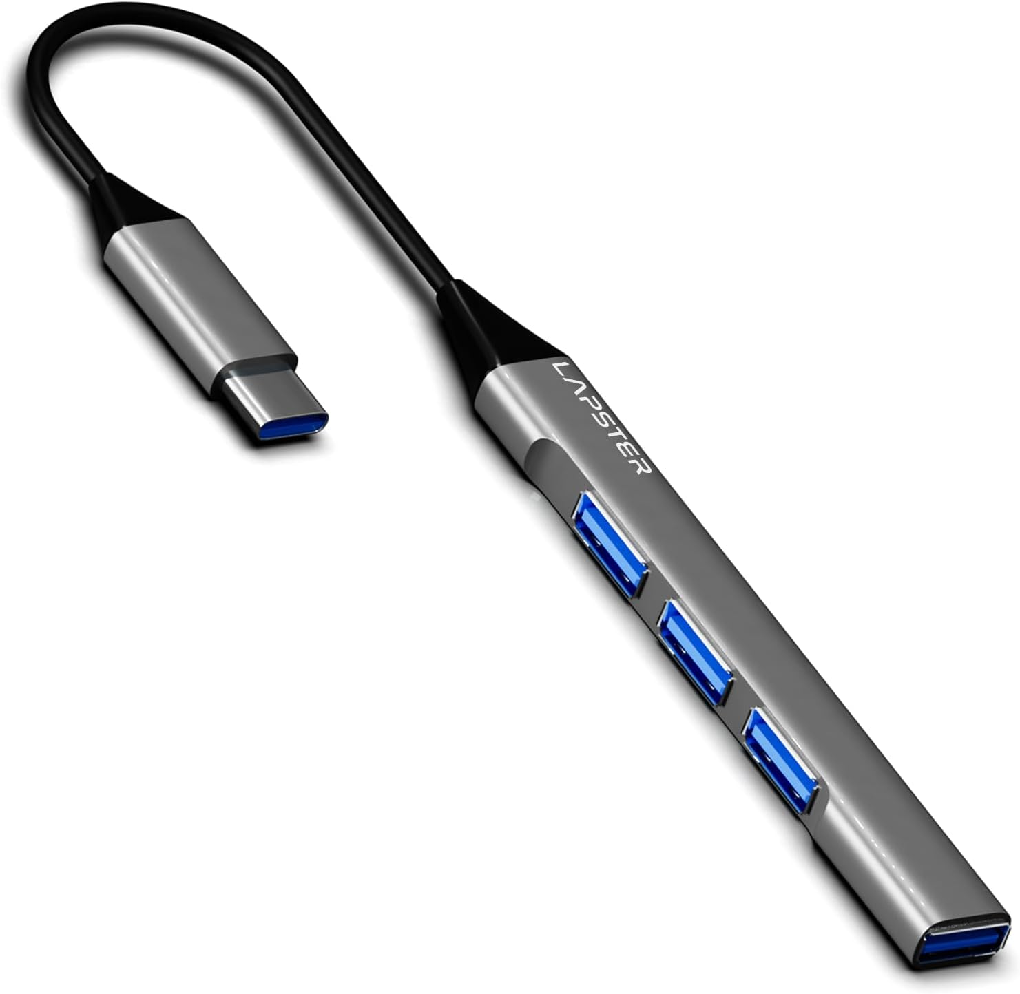 HUMBLE 4 in 1 USB C Hub, Type C Multiport Adapter With 1 USB 3.0 & 3 ...