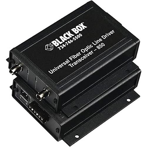 Amazon.in: Buy Black Box Universal Fiber Optic Line Driver Transceivers ...