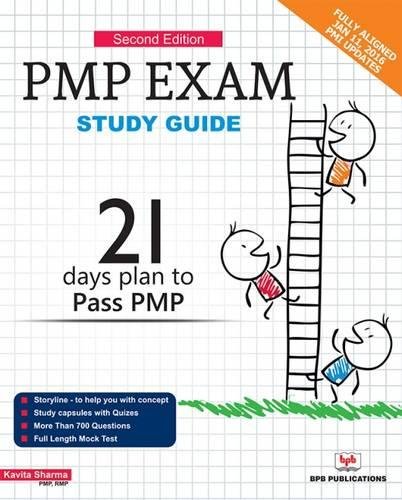 Buy PMP EXAM Study Guide....21 Days Plan to Pass PMP Book Online at Low ...