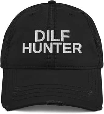 CreativeTees4You DILF Hunter - I Love Dilfs Hat, I Heart Dilfs, DILF ...