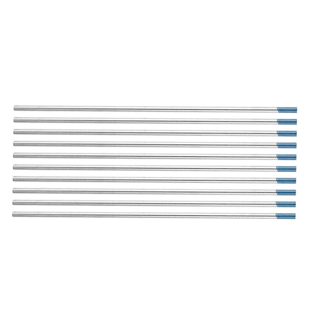 Buy Tungsten Electrode Welding Rods Blue Head 10 PCS Needle Tungsten ...