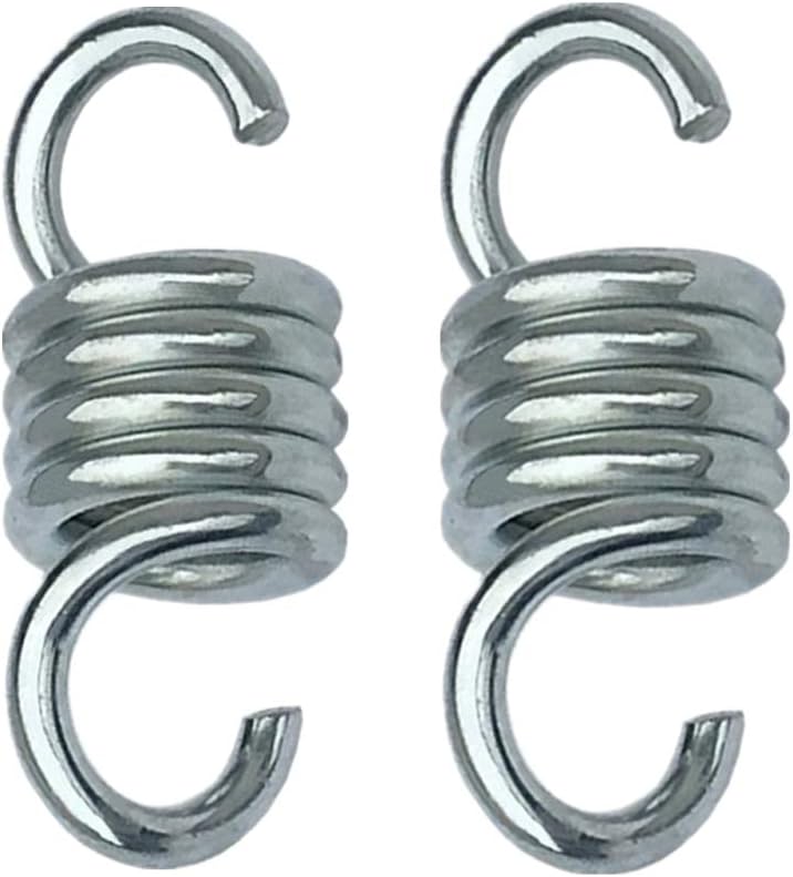 BigTron Hammock Spring, 2pcs Hardened Galvanized Steel Extension Spring ...