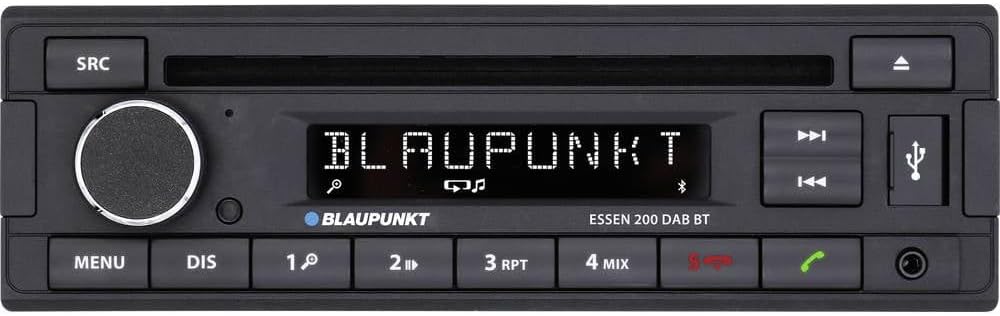 12 Volt PKW Auto Radio, RDS-Tuner, CD, MP3, WMA, USB, 12V CD7416U-OR ...