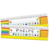 Amazon.com: JUESMOS 36PCS Name Tags for Classroom Desks School Bus ...