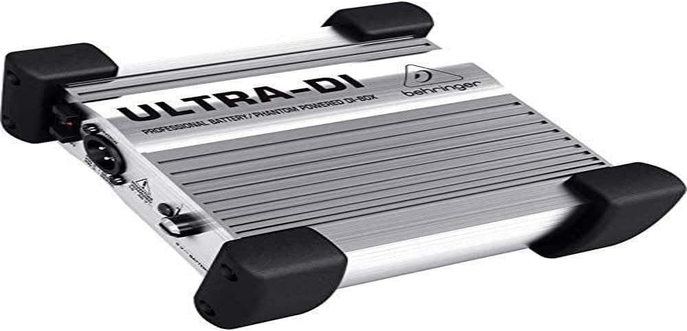 Behringer ULTRA-DI DI100 Professional Battery/Phantom Powered DI-Box ...