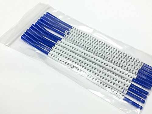 Amazon.com: Stranco - Clip-On Plastic Wire Marker, Legend 8, 300 Markers, For Wire Gauge 16-14 ...