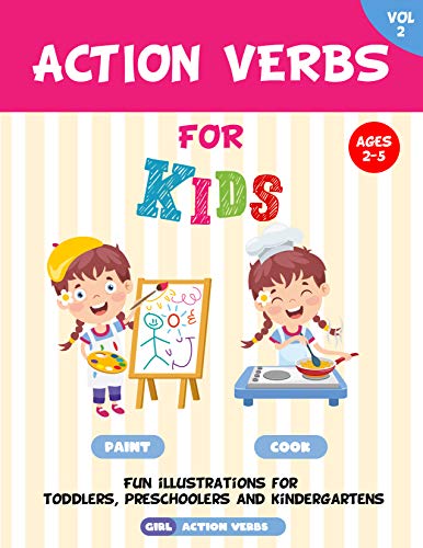 Amazon | Action Verbs for kids: Learning to identify action verbs / Vol ...