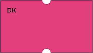 DayMark Date Coder Blank Permanent Label, For DM3 SpeedyMark 10 1-Line Marking Gun, Fluorescent ...